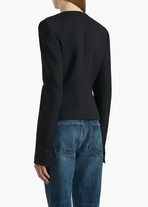 Khaite Nara Cropped Jacket