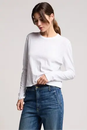 Velvet By Graham & Spencer Velvet By Graham & Spencer Megan Tee - White