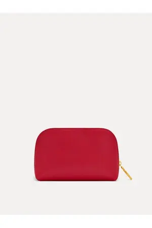 Oscar De La Renta Small Cosmetic Case - Red