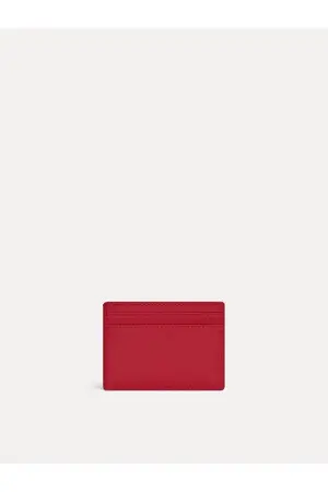 Oscar De La Renta Card Case - Red