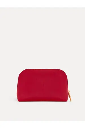 Oscar De La Renta Medium Cosmetic Case - Red