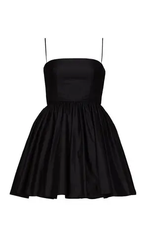 Alaïa A-line Mini Dress - Black