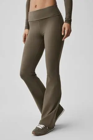 Foldover Flare Leggings