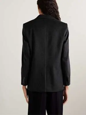 THE ROW Valerina Cashmere Blazer - Charcoal