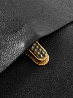 BLEU DE CHAUFFE Business Zeppo Full-grain Leather Briefcase