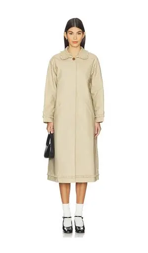MY MUM MADE IT Tailored Gather Trench Coat