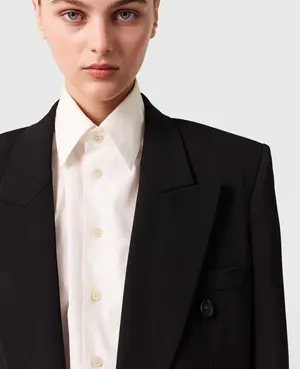Stella McCartney Double-breasted Boyfriend Blazer