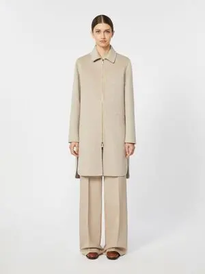 Max Mara Straight-fit Cashmere Midi Coat