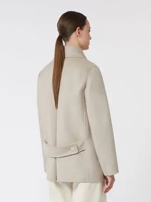 Max Mara Double-breasted Cashmere Pea Coat
