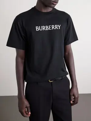 Burberry Seth Logo-print Cotton-jersey T-shirt