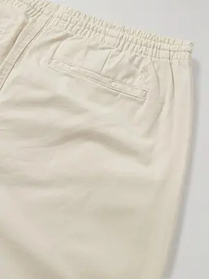 Polo Ralph Lauren Prepster Tapered Cotton-blend Twill Drawstring Trousers