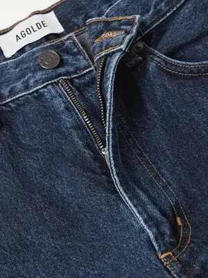 AGOLDE Low Curve Crop High-rise Wide-leg Jeans
