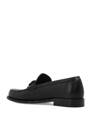 FERRAGAMO Teatro Loafers - Black