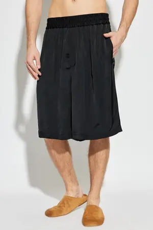 JIL SANDER Satin Shorts