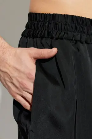 JIL SANDER Satin Shorts
