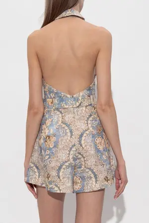 Zimmermann Sleeveless Linen Jumpsuit