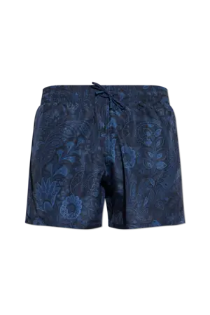 Etro Swim Shorts - Navy Blue