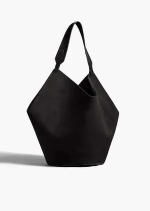Khaite Medium Lotus Tote - Black