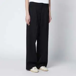GOLDEN GOOSE Wide Leg Wool Trousers