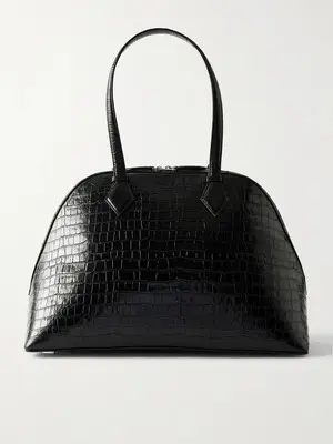 A.emery Harnick Croc-effect Leather Shoulder Bag