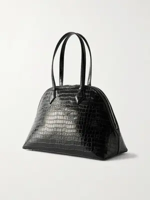 A.emery Harnick Croc-effect Leather Shoulder Bag