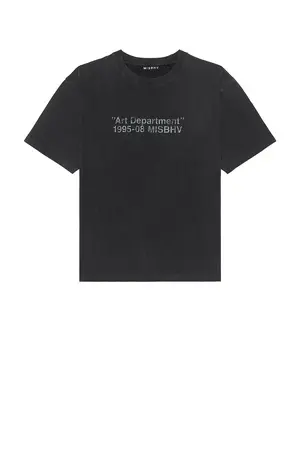 MISBHV Basic T-shirt In Black
