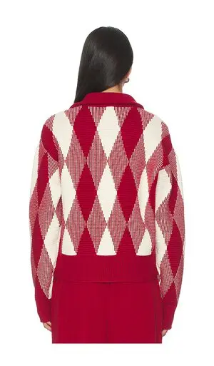 Varley Karina Jacquard Knit Jacket