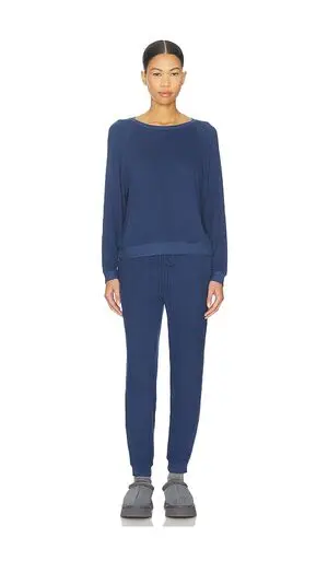Eberjey Cozy Time Crew Neck Pullover