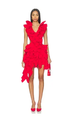 Aknvas Gathered Cocktail Dresses