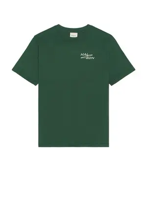 MALBON Bermuda Sport Utility Tee In Green