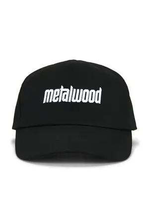 METALWOOD STUDIO Metalwood Studio Metal Logo 5-Panel Cap Black