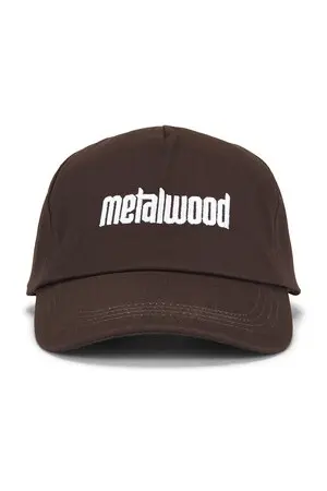METALWOOD STUDIO Metal Logo 5-panel Cap - Brown