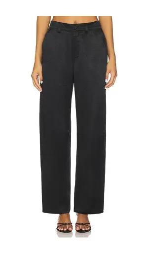 Lna Kait Shine Pant - Black