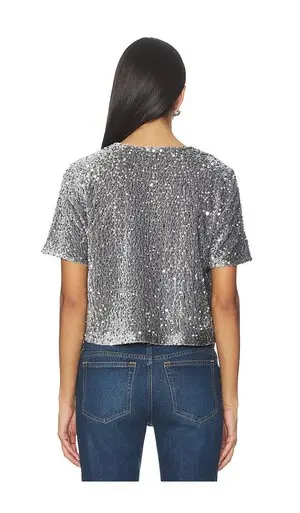 Steve Madden Cressa Embellished Cropped Top