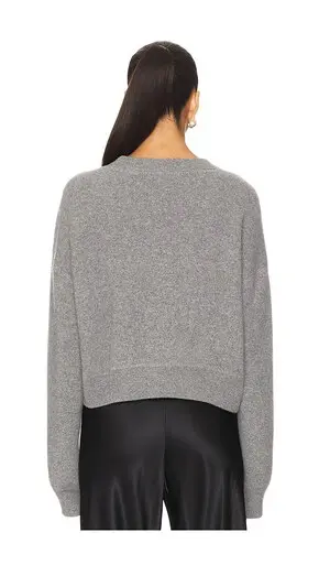 Soft Goat Double Faced Crewneck Pullover