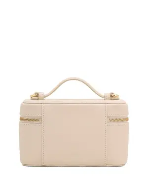 Marc Jacobs Everyday Leather Vanity Bag - Cloud White