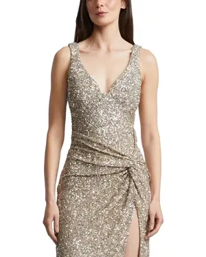 Bcbgmaxazria Sequin Gown