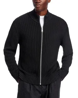 Hugo Sriton Zip Front Sweater