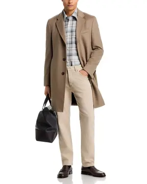 BOSS Owen Relaxed Fit Printed Button Front Shirt