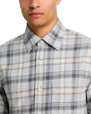 BOSS Owen Relaxed Fit Printed Button Front Shirt