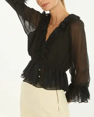 SECRET PON-PON Milana Top - Black
