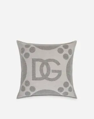 Dolce & Gabbana Wool Jacquard Cushion Medium - Multicolor