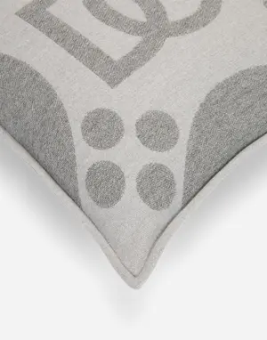 Dolce & Gabbana Wool Jacquard Cushion Medium