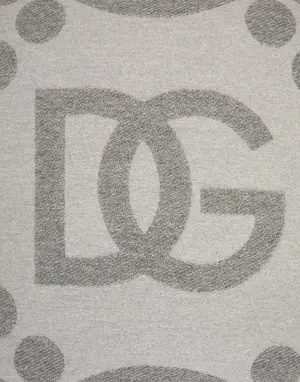 Dolce & Gabbana Wool Jacquard Cushion Medium
