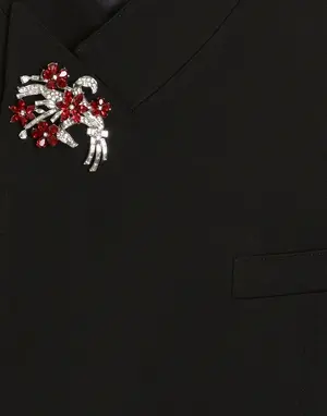 Dolce & Gabbana Double-breasted Wool Gabardine Jacket