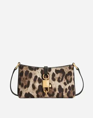 Dolce & Gabbana Leopard- Lock Shoulder Bag - Print