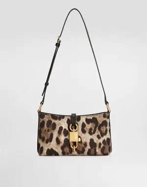 Dolce & Gabbana Leopard- Lock Shoulder Bag - Print