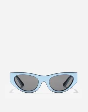 Dolce & Gabbana Sunglasses With Nylon Fiber Frame - Light Blue