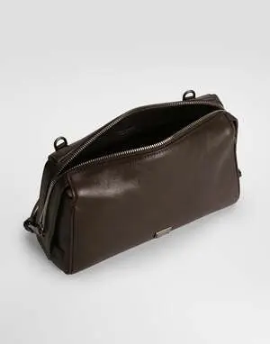 Dolce & Gabbana Vittoria Tempesta Calfskin Bag - Brown