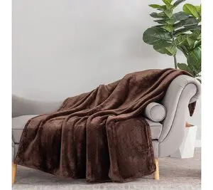 BERKSHIRE BLANKET As Is Berkshire Ultrasupreme Velvetsoft 60x70 Throw - One-color